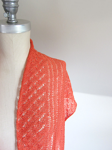 Ravelry: Spring Lace Infinity Scarf pattern by Linda Thach