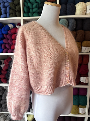 Ravelry: Macaron Cardigan pattern by Espace Tricot