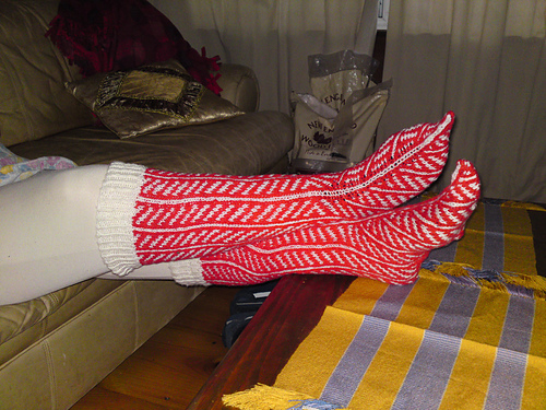 Ravelry: Wearable Art Stockings pattern by Elizabeth Zimmermann