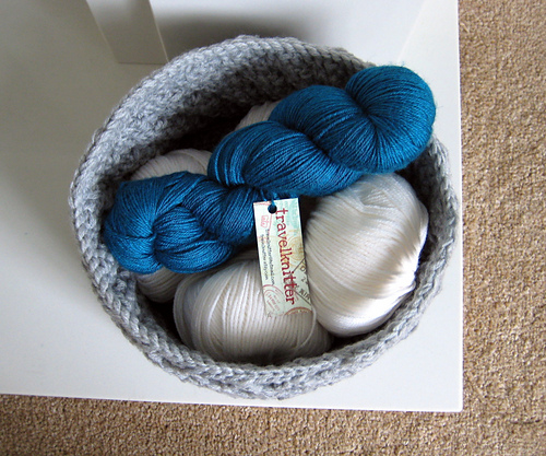 Ravelry: Diamond Trellis Basket pattern by Esther Chandler