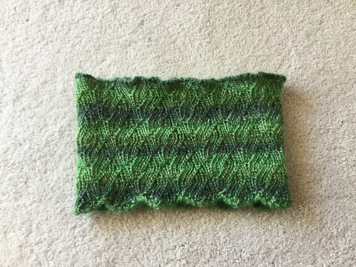 Ravelry: Verdigris Cowl pattern by Catherine Knutsson