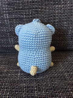 Ravelry: Gopher from Golang pattern by Huizhi Lin