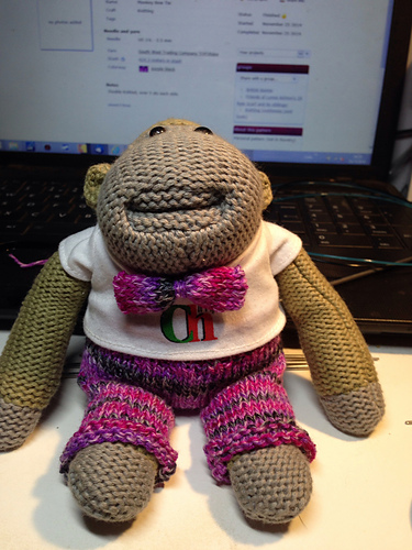 Ravelry: PG Tips Monkey Trousers pattern by Margaret Swanberg