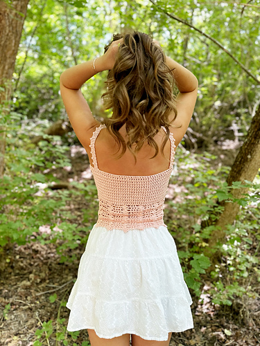 Ravelry: The Summer Blush Tank pattern by Rachel Misner
