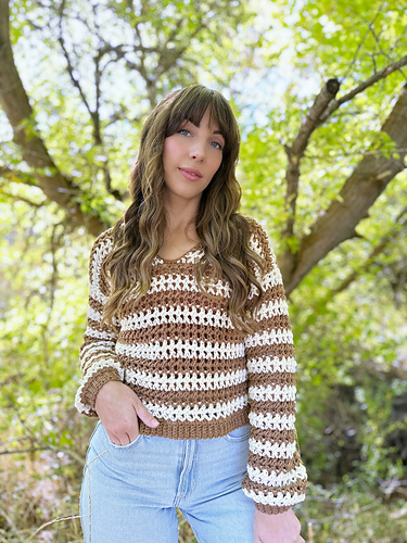 Ravelry: The Fall Fable Pullover pattern by Rachel Misner