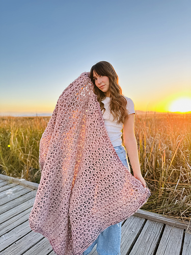 Ravelry: The Starlight View Throw pattern by Rachel Misner