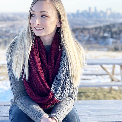 Ravelry: The Winterlace Scarf pattern by Colleen Webster (evolvecrochet)