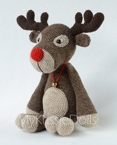 Ravelry: Rudolf Rendier pattern by Kristel Droog
