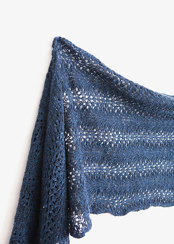 Ravelry: Blue Scarf pattern by Claudia Quintanilla - EweKnit Toronto