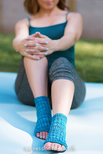 Ravelry: Asana Yoga Socks pattern by Expression Fiber Arts