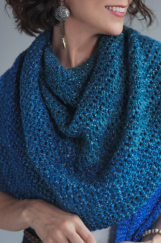 Ravelry: Palette Shawl pattern by Expression Fiber Arts