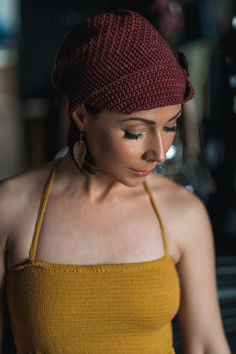 Ravelry: Buttoned Emma Hat pattern by Expression Fiber Arts