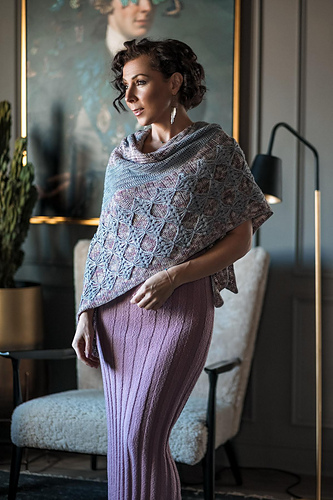 Ravelry: Rhombus Cross pattern by Wardah Mhd
