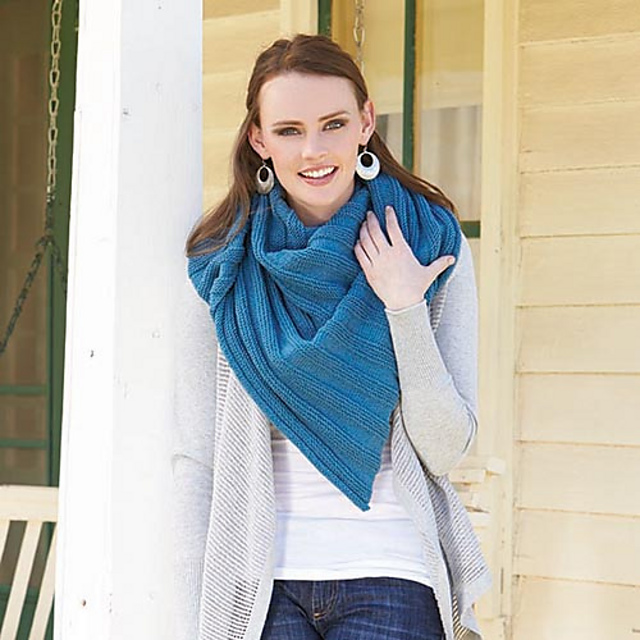 Ravelry: Concertina Shawl pattern by Rae Blackledge