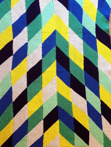 Ravelry: Dappled Skies Throw pattern by Rae Blackledge