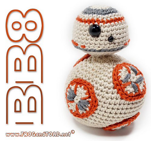 Ravelry: BB8 pattern by FROGandTOAD Créations