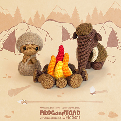 Ravelry: Prehistoric Caveman - Stone Age Amigurumi Doll pattern by ...