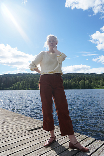 Ravelry: Sun Summoner Blouse pattern by Fabel Knitwear
