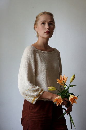 Ravelry: Sun Summoner Blouse pattern by Fabel Knitwear