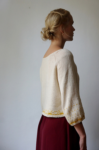 Ravelry: Sun Summoner Blouse pattern by Fabel Knitwear
