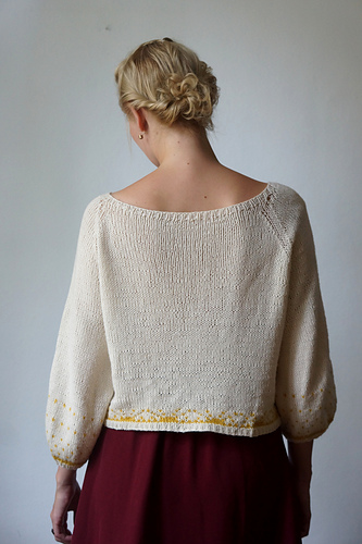 Ravelry: Sun Summoner Blouse pattern by Fabel Knitwear