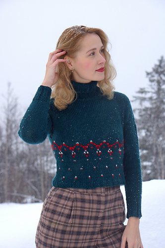 Ravelry: Garland Jumper pattern by Fabel Knitwear