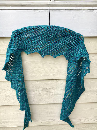 Ravelry: A Kensington Shawl or Shawlette pattern by Mod Knits