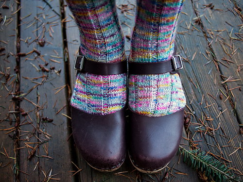 Finished Pair of Adaptive Infinitely Adjustable Socks with RavensWood ...