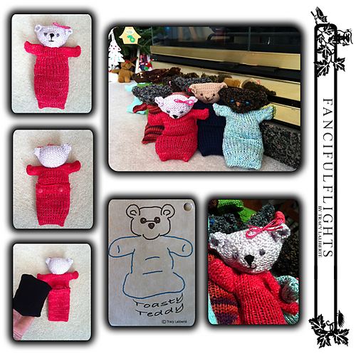 Ravelry: Toasty Teddies - Heat Pack pattern by FancifulFlights by Tracy ...