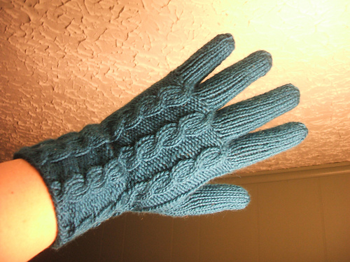 Ravelry: Classy Cabled Gloves pattern by Kaitlyn Yeager
