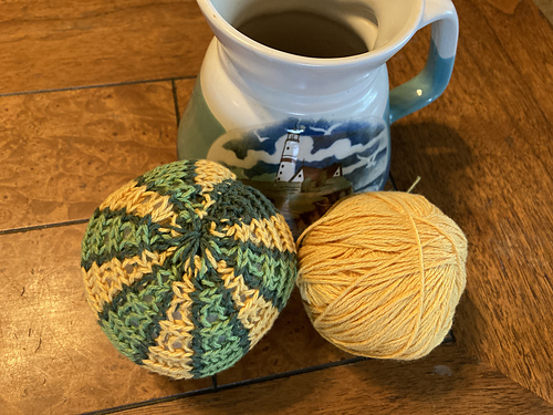 Ravelry: Victorian Knitted Ball pattern by Heather Vaughan Lee