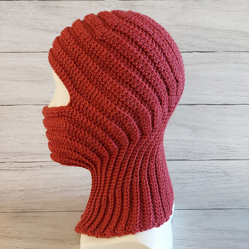 Ravelry: Full Face Covering Ski Mask pattern by Fast Life Design