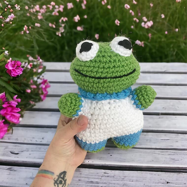 Ravelry: Muppet Baby Kermit pattern by Trish Hoskin
