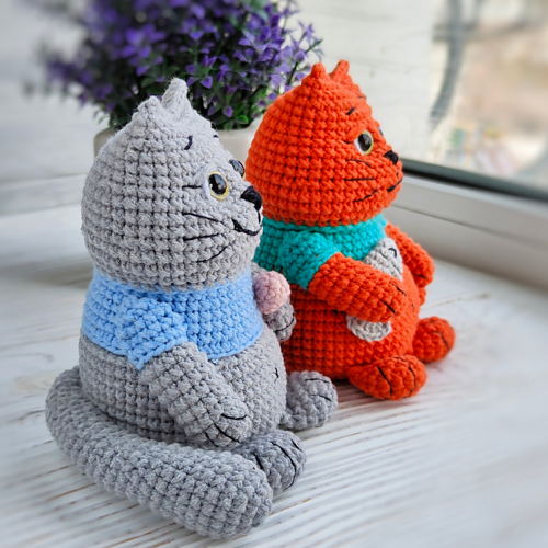 Ravelry: Fat cats pattern by Svitlana Hurova