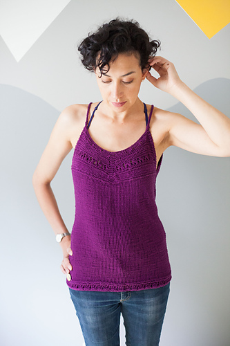 Ravelry: Aya Tank Top pattern by Gabrielle Vézina