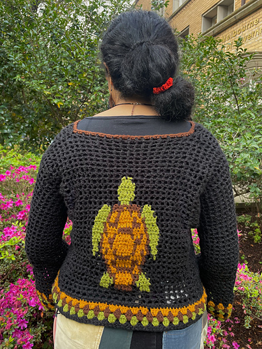 Ravelry: Aamai (turtle) vest pattern by Femke Keegstra