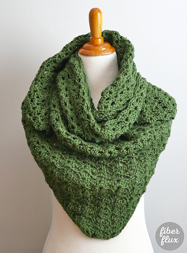 Ravelry: Wild Thyme Shawl pattern by Fiber Flux / Jennifer Dickerson