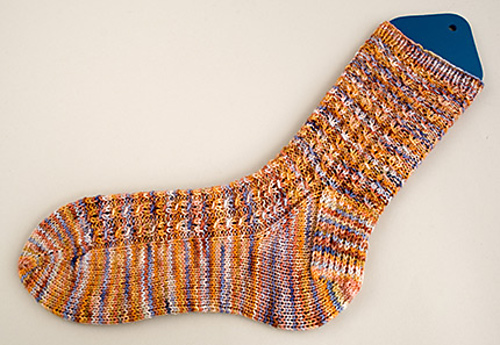 Ravelry: Mock Cable Socks pattern by Amy Loberg (FiberWild!)
