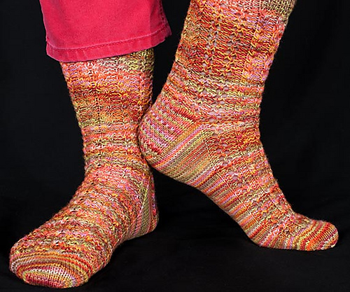 Ravelry: Single Scoop Socks pattern by Amy Loberg (FiberWild!)