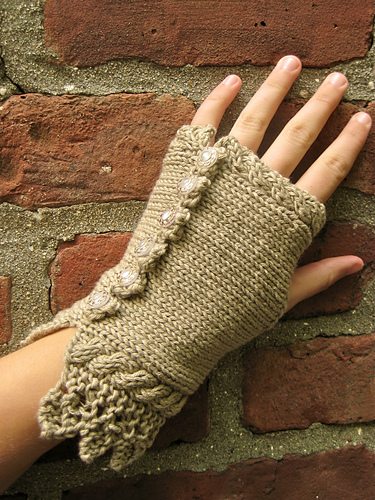 Ravelry: Pistachio Milkshake Fingerless Mitts pattern by Erica ...