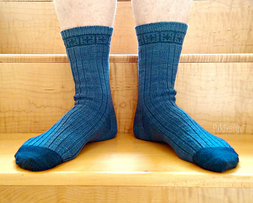 Ravelry: Postage Stamp Socks pattern by Martha Johnson