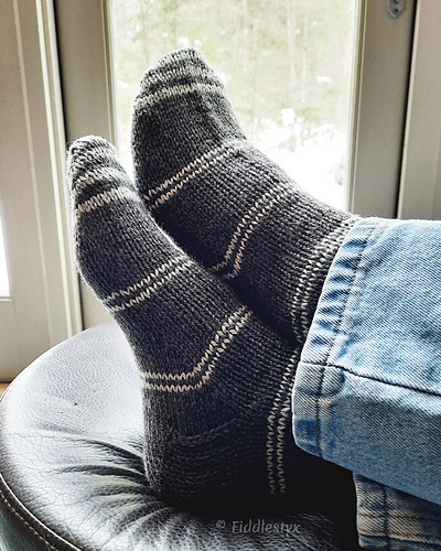 Ravelry: Stripey Socks pattern by Martha Johnson