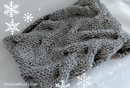 Ravelry: Cable-knit Head Warmer pattern by Rose