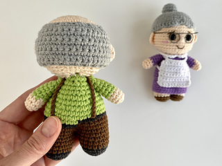 Ravelry: Grandpa doll grandfather toy pattern by Julia Kor