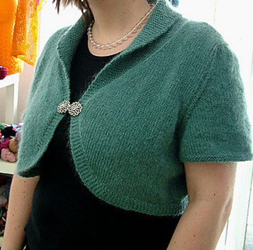 Ravelry: Short Sleeved Bacall pattern by Sarah Hatton