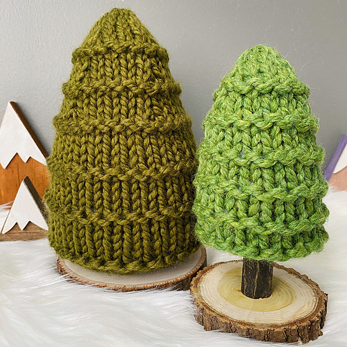 Ravelry: Evergreen Trees pattern by Stacey Lieckfeldt