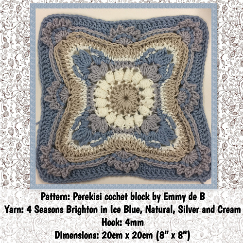 Ravelry: Perekisi Block pattern by Emmy de B