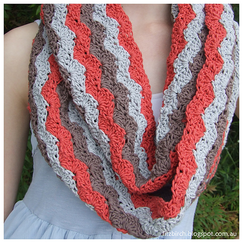 Ravelry: Vintage Shell Wrap pattern by Deborah Birchall