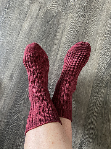 Ravelry: Farrow-Rib Socks pattern by Settlers Grove Designs