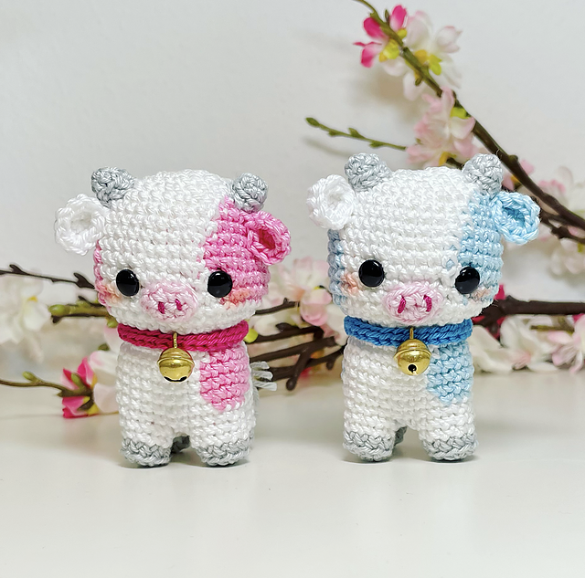 Ravelry: Kurimo the Cow pattern by Flaffy Kitsune